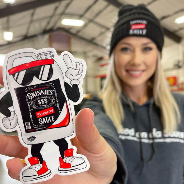 Sir Sticks-A-Lot Stickers – Skinnies Camp #HookedOnDaSauce